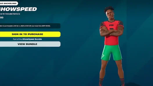IShowSpeed Debut in Fortnite? Here's What You Need to Know